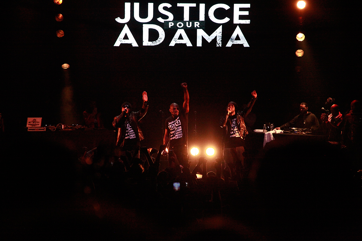 Le concert "Justice pour Adama" par David Maurel